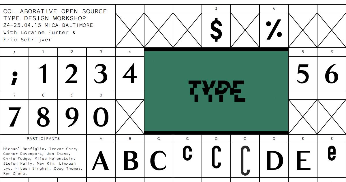 COLLABORATIVE OPEN SOURCE TYPE DESIGN